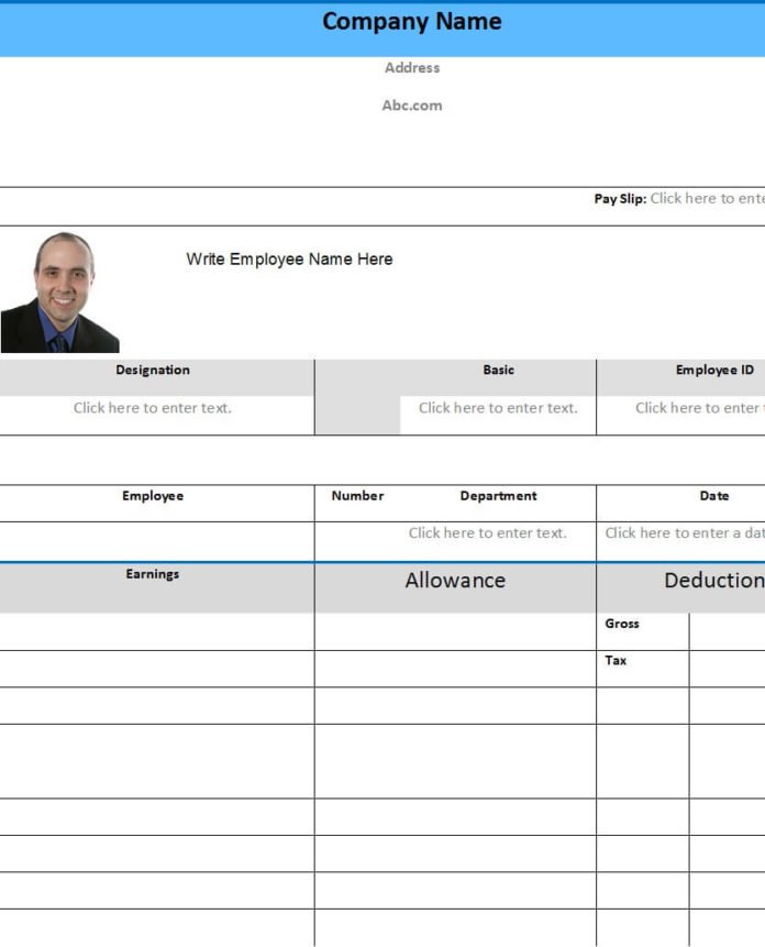 Salary Slip Format | 40+ FREE Excel and Word Templates