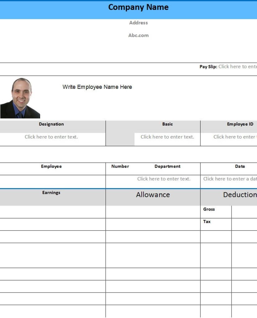 Salary Slip Format | 40+ FREE Excel and Word Templates