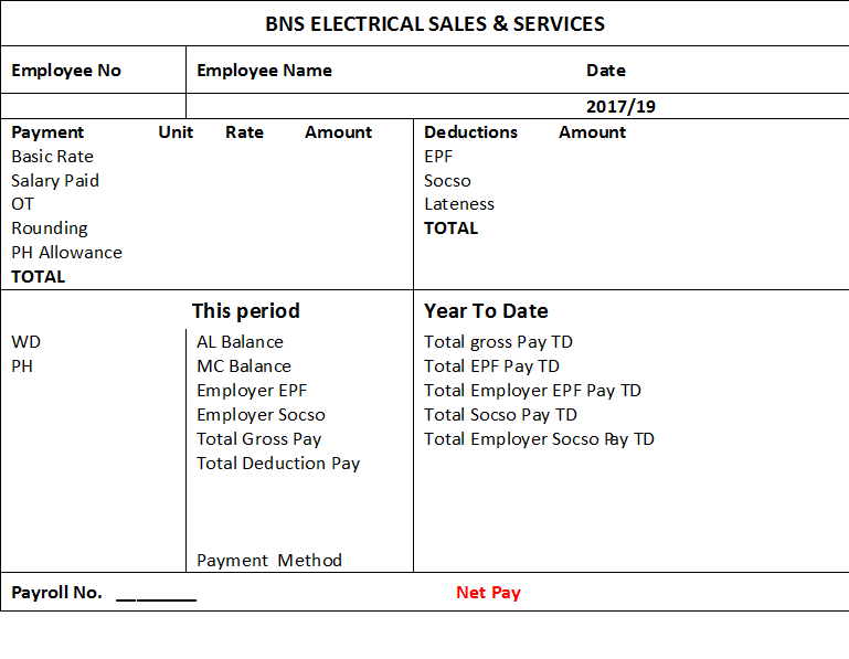 Salary Slip Format | 40+ FREE Excel and Word Templates