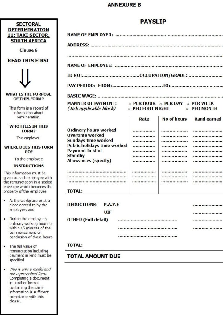 Salary Slip Format | 40+ FREE Excel and Word Templates