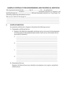 12+ Electrical Contract Templates | Format & Samples in PDF, Docs