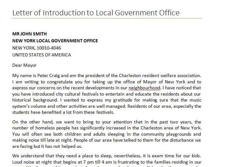 34+ Sample Letter of Introduction Templates (Job, Army, Self)