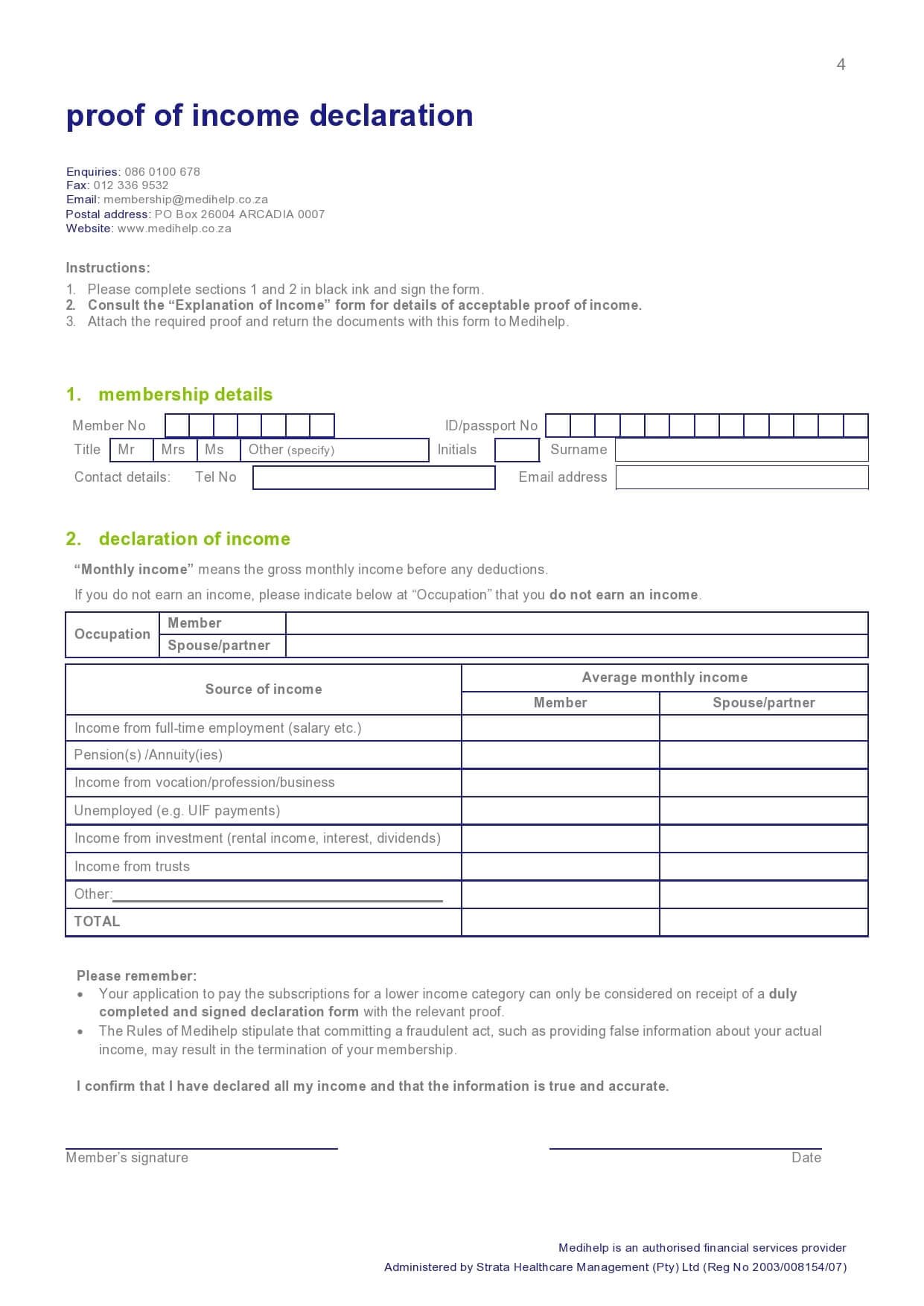38+ Income Varification And Proof of Income Letters Samples