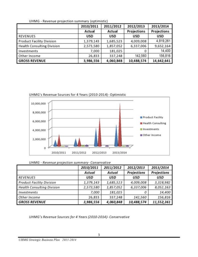 32+ Sample Financial Projections Template in Excel & Word Format