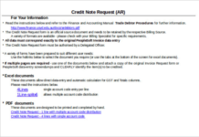 21+ Free Credit Note Templates In Word, PDF And Excel Format
