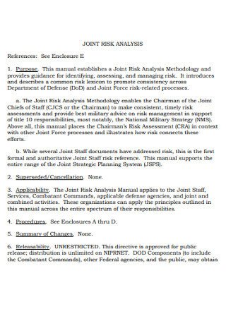 38+ Useful Risk Analysis Templates | FREE PDF, Excel, Docs