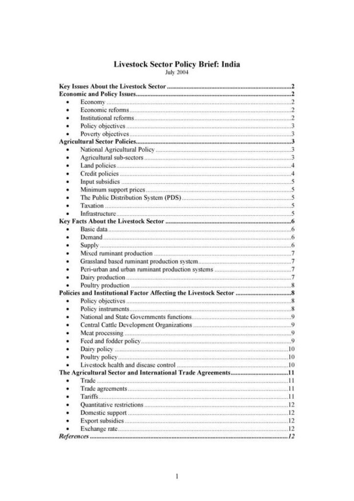 38+ Policy Brief Template With Overview And Examples