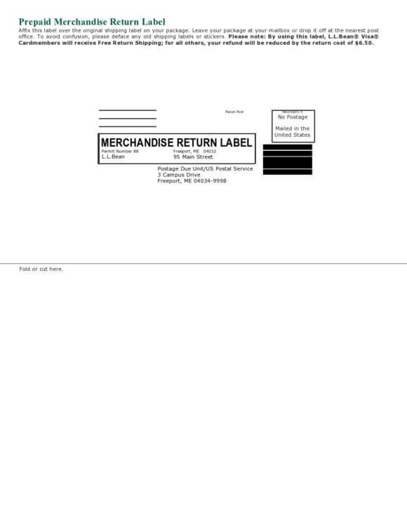 25+FREE Printable Shipping Label Templates in MS Word & PDF