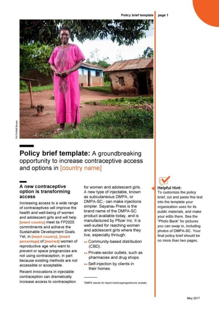 38+ Policy Brief Template With Overview And Examples