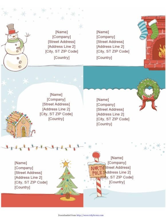 25+FREE Printable Shipping Label Templates in MS Word & PDF