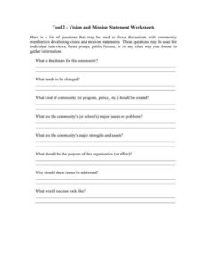 36+ Printable Mission Statement Templates For Business & Personal