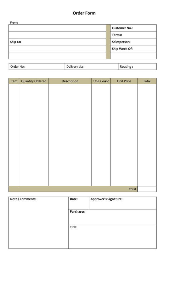 13+ Sample purchase order format in Excel, PDF and Doc